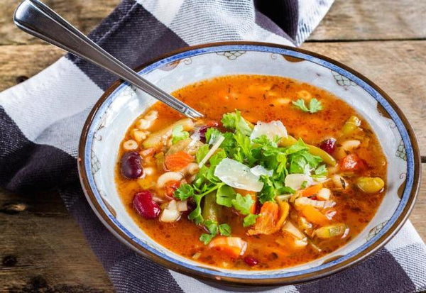 Fire Roasted Vegetable Soup (Souper Tuesday)